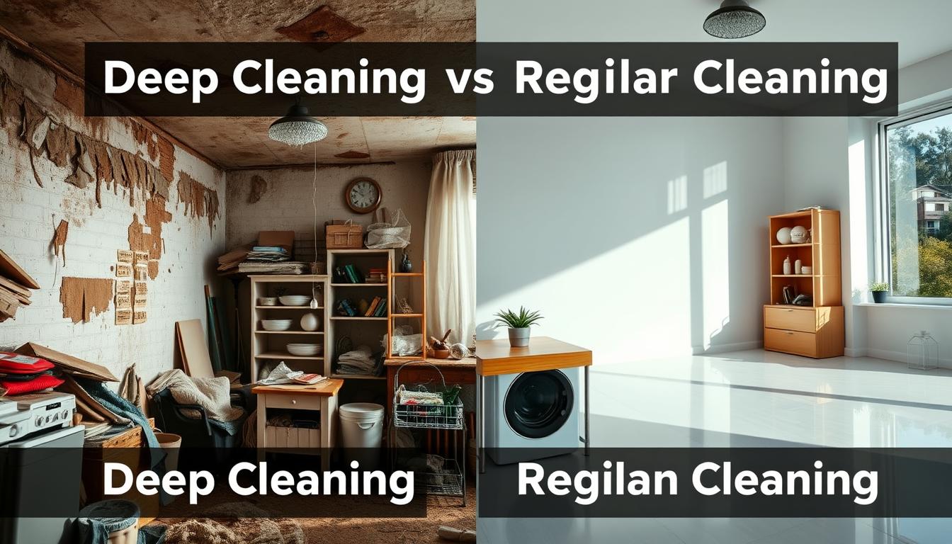 Deep Cleaning vs Regular Cleaning: Key Differences