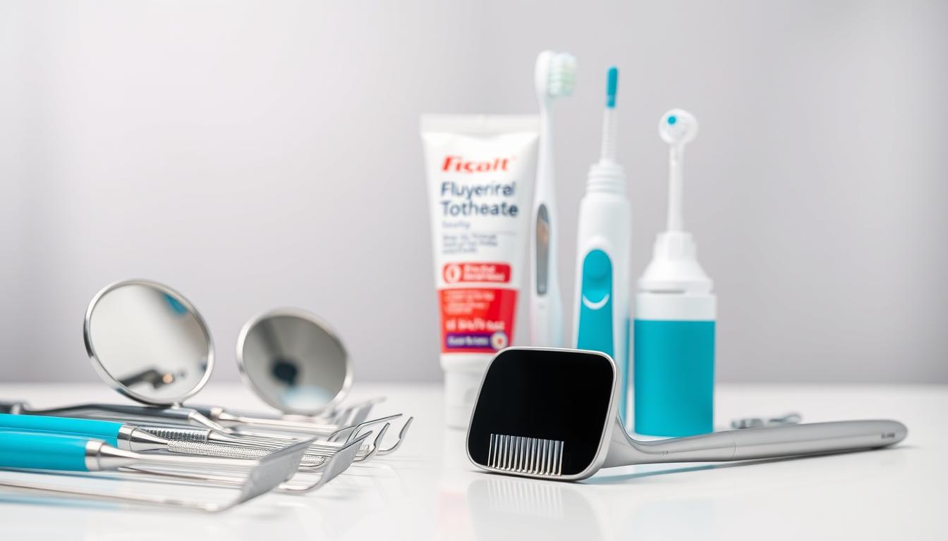 Dental Hygienists' Toothpaste & Cleaning Tools
